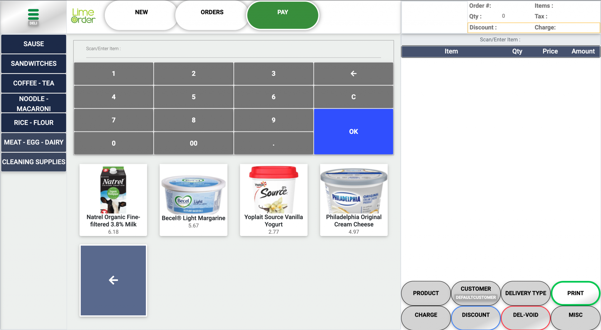 Grocery Store Pos System – LimeOrder – Best pos system